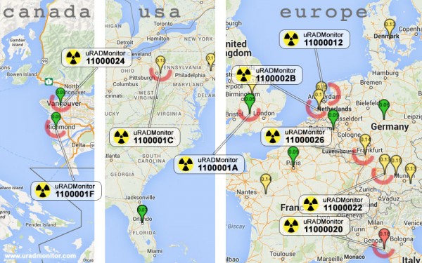 Gallery | Global radiation monitoring network | Hackaday.io