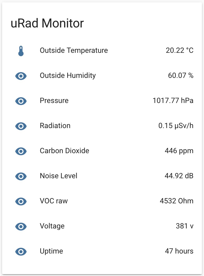 uRADMonitor » Home Assistant and uRADmonitors