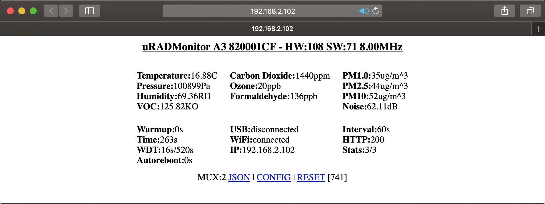 uRADMonitor » Direct Data Access