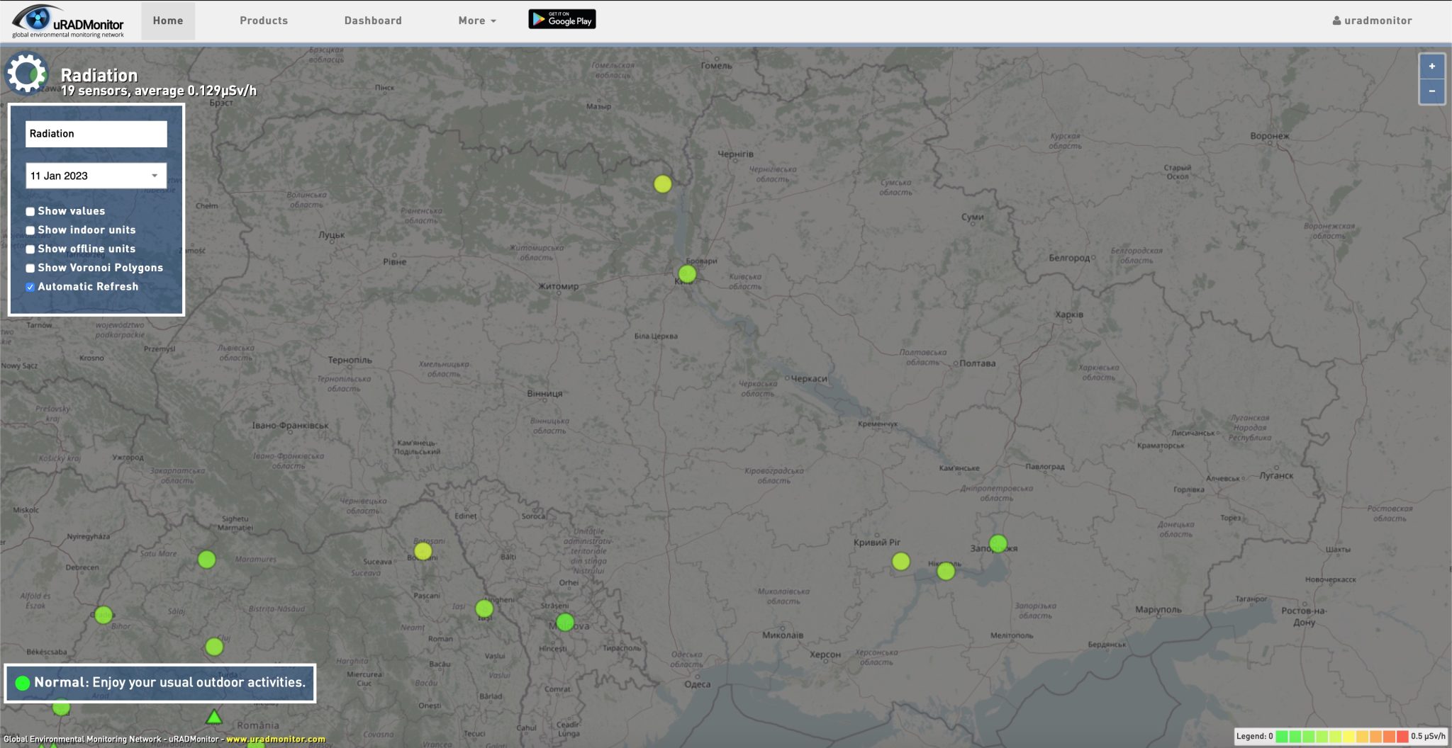 uRADMonitor » Model A sensors donated to Ukraine